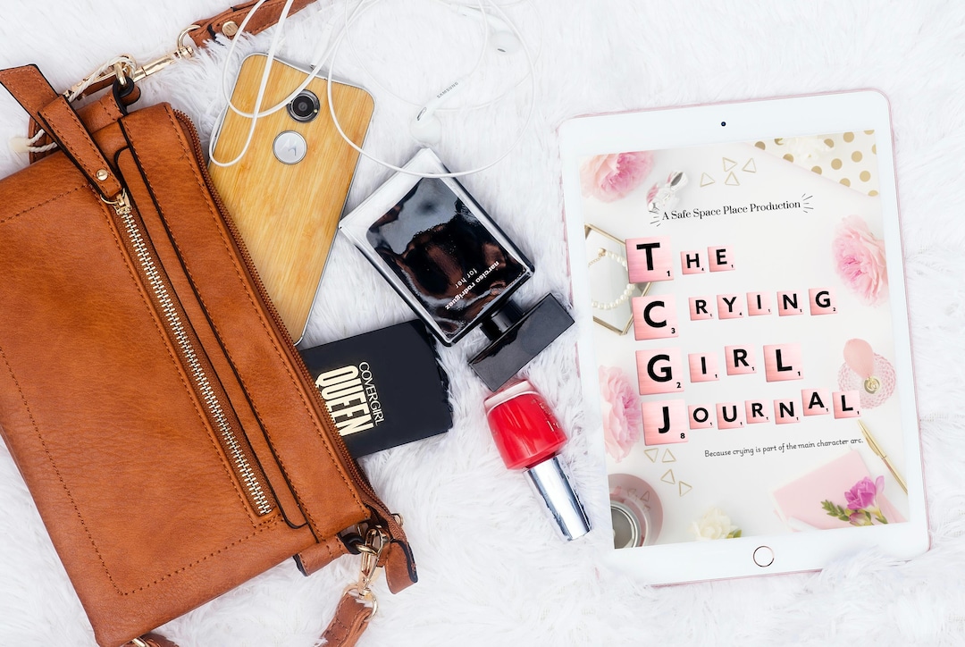 Meme-inspired Crying Girl Journal: Printable Emotional Dump Diary (PDF ...