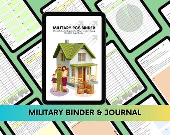PCS Military Binder Planner Printable, Family Journal, Relocation ...