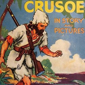Original Fairylite Robinson Crusoe in Story & Pictures C.1950s - Etsy