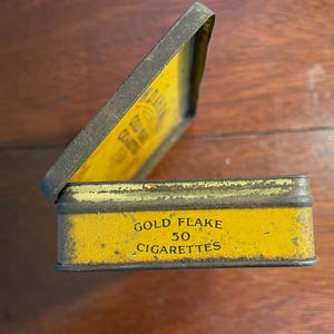 Vintage Tobacco Tin - "gold Flake" Honey Dew - Estimated Date From the ...
