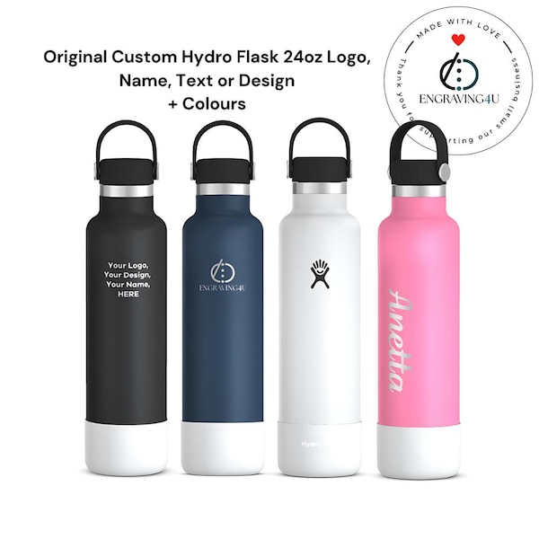 Engraved Hydro Flask - Etsy