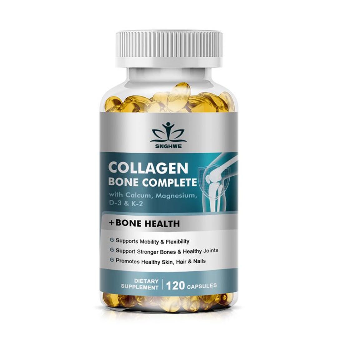 Collagen Bone Complete Capsules Helps Support Joint Cartilage, Collagen ...
