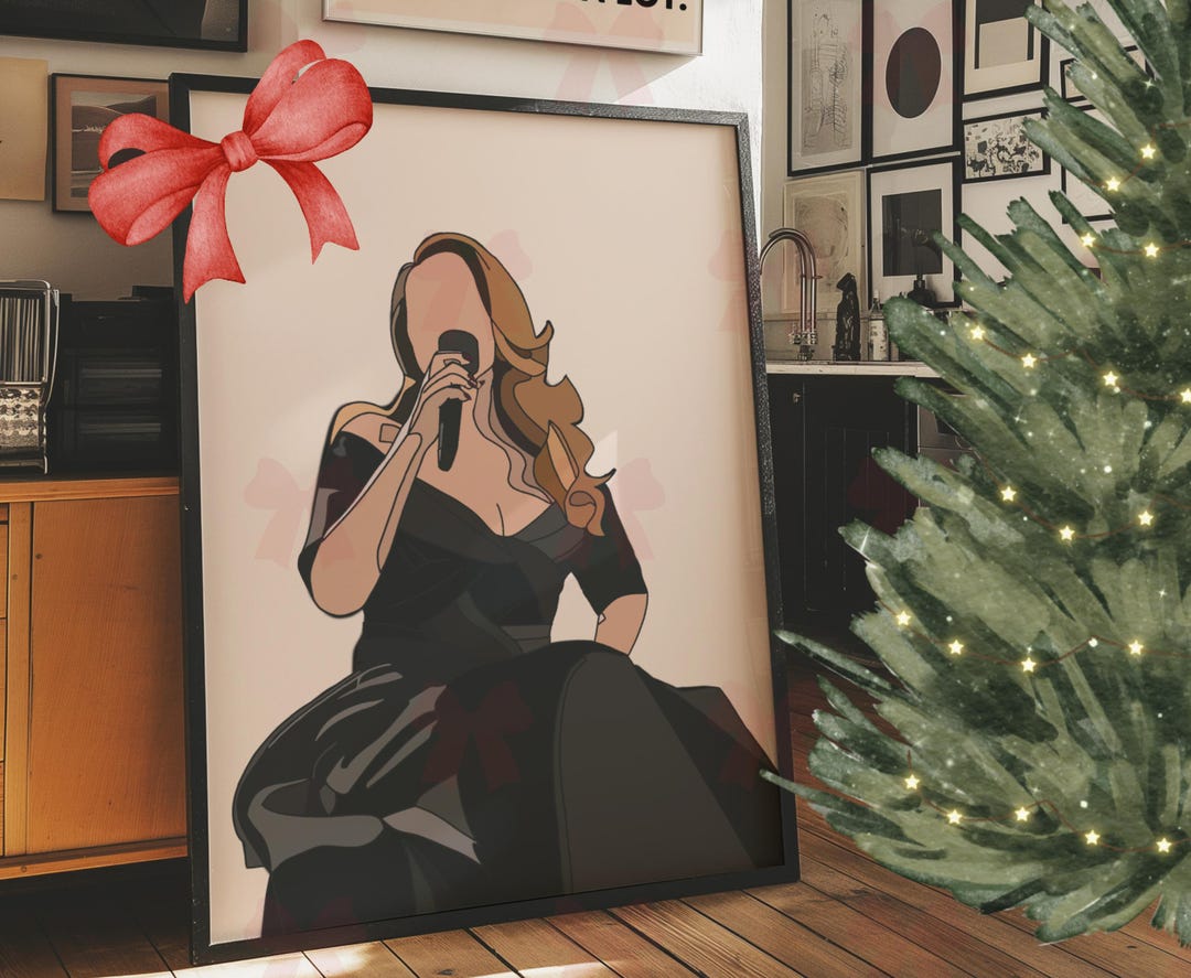 Abstract Digital Pop Singer Fan Art Poster Las Vegas Concert Inspired ...