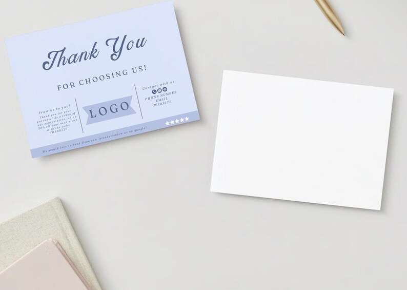 Business Thank You for Your Purchase and Please Rate Us on Google ...