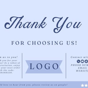 Business Thank You for Your Purchase and Please Rate Us on Google ...