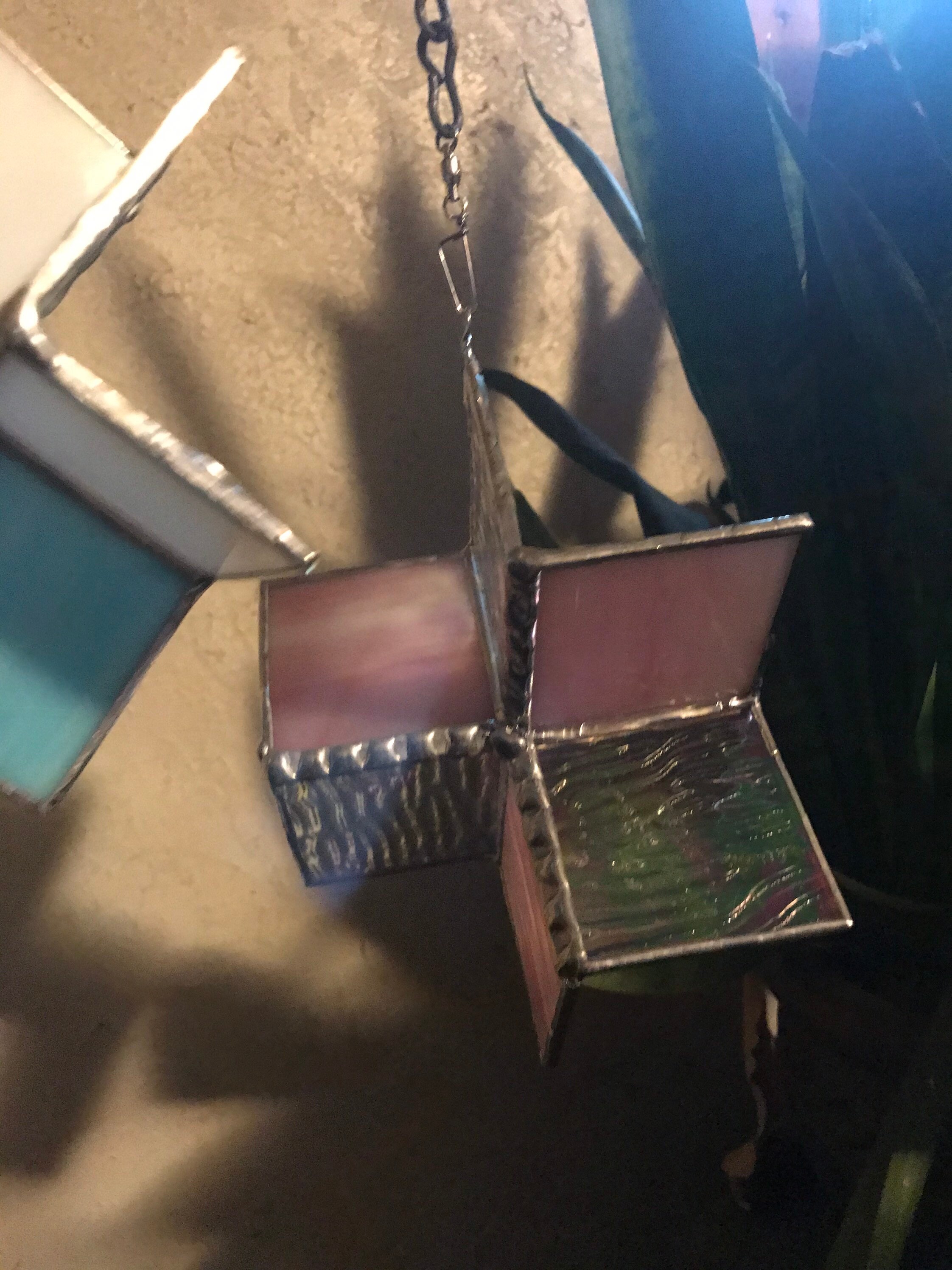 Stained Glass Wind Spinners Made to Order Any Color - Etsy