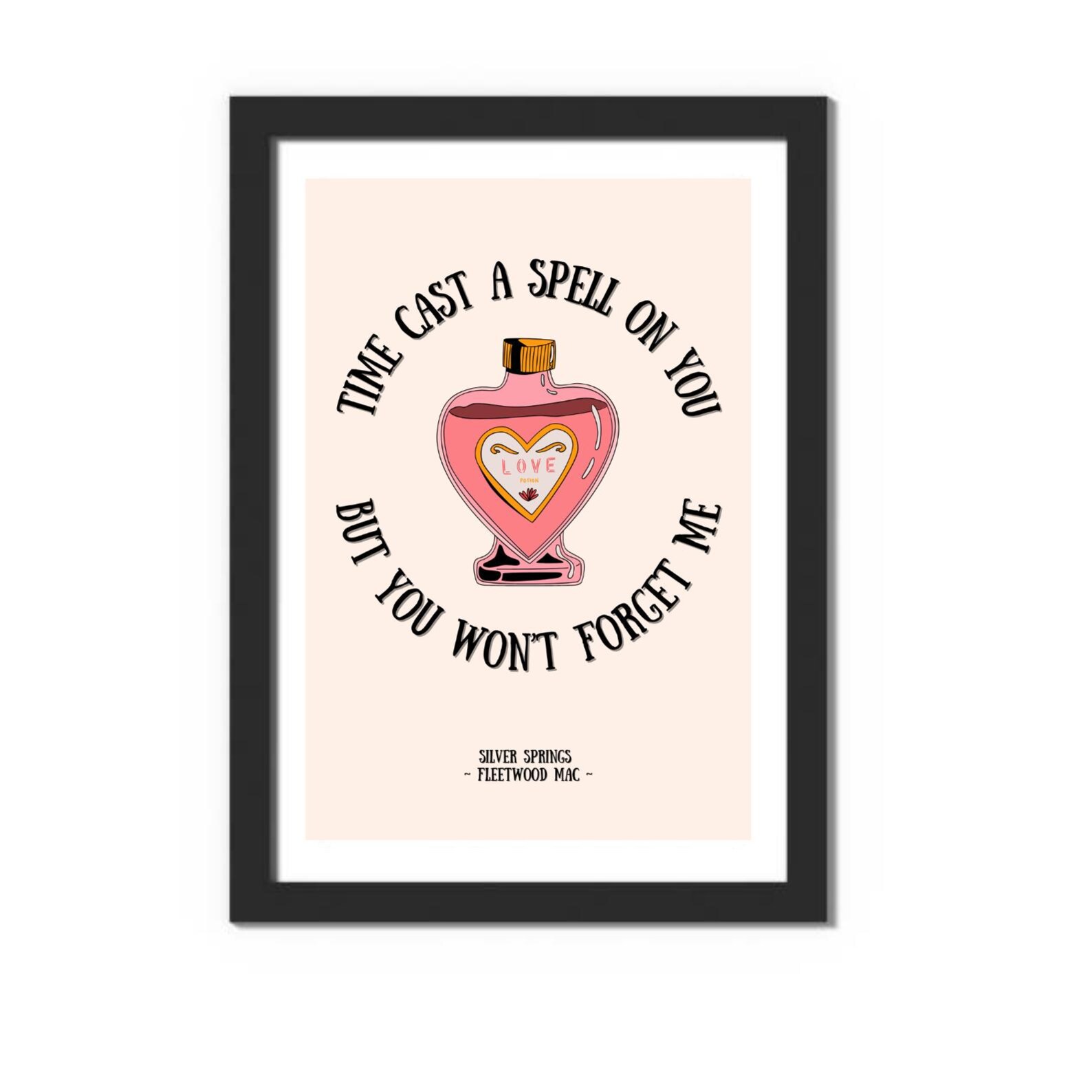 Fleetwood Mac Silver Springs Digital Download Lyrical Print Fleetwood ...