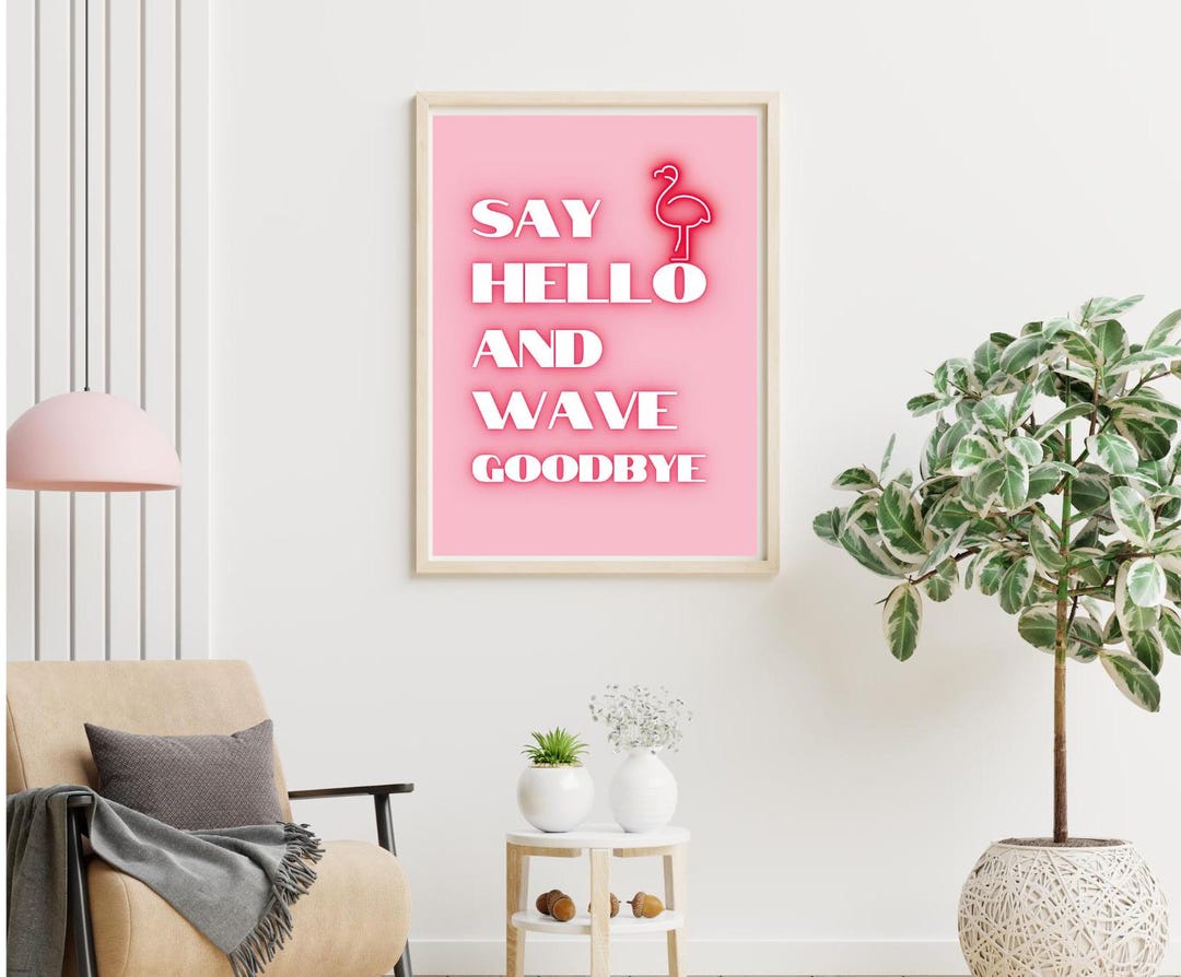 Say Hello Wave Goodbye Digital Download | Lyrical Print | Indie Music ...