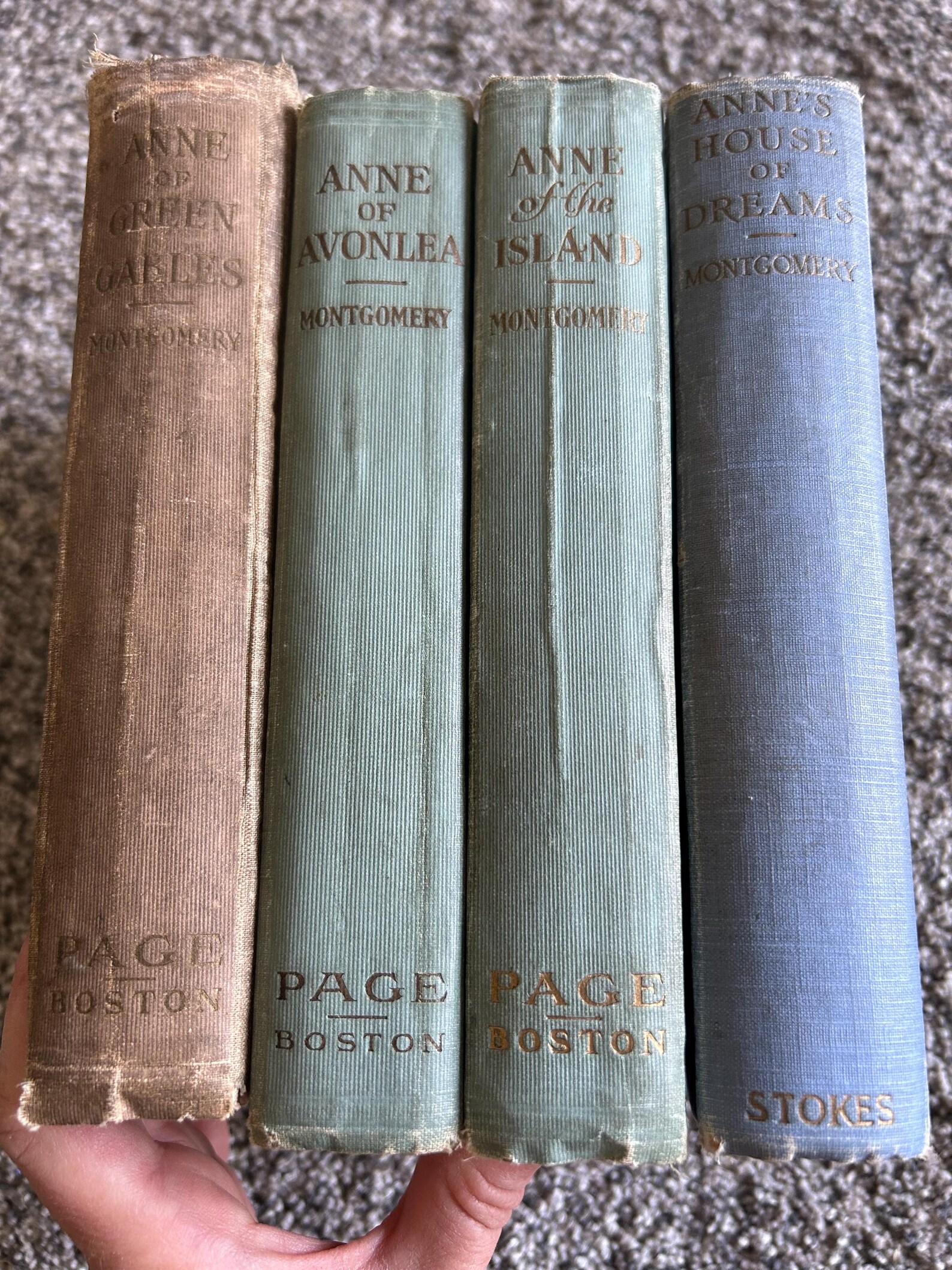 Anne of Green Gables Book Vintage Lot 1908 - Etsy