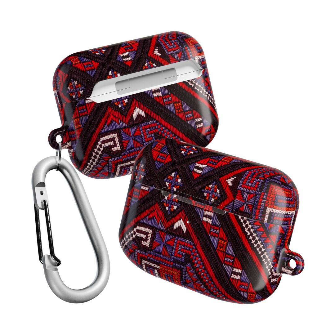 Bohemian AirPod Case | Ethnic Patterned Silicone Cover, Stylish Audio ...