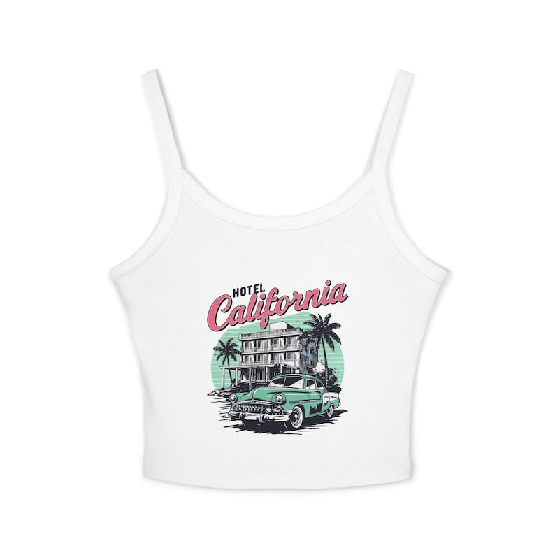 Retro Hotel California Tank Top | Summer Casual Wear, Beach Outfit ...