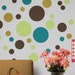 Polka Dot Wall Decal Set, Polka Dot Sticker Art, Nursery Decor, Polka ...
