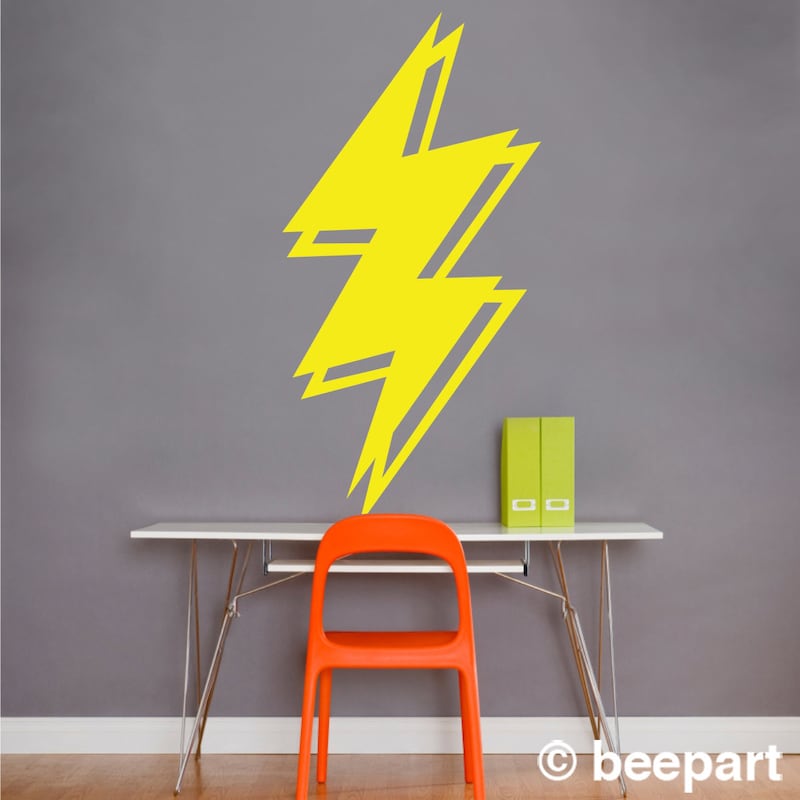 80s Lightning Bolt - Etsy