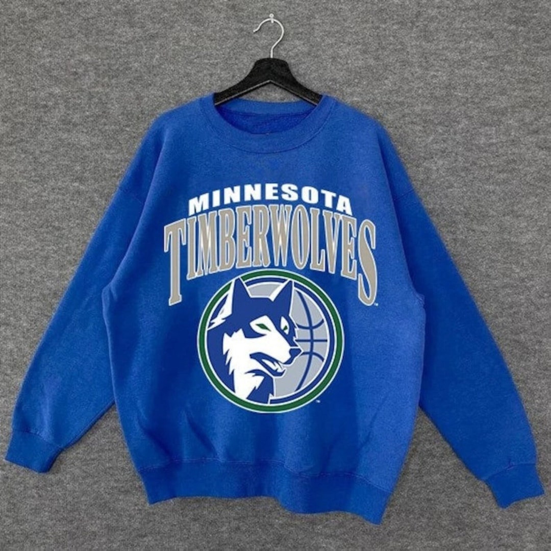 Vintage Minnesota Basketball Shirt, Timberwolves Basketball 2023-24 ...