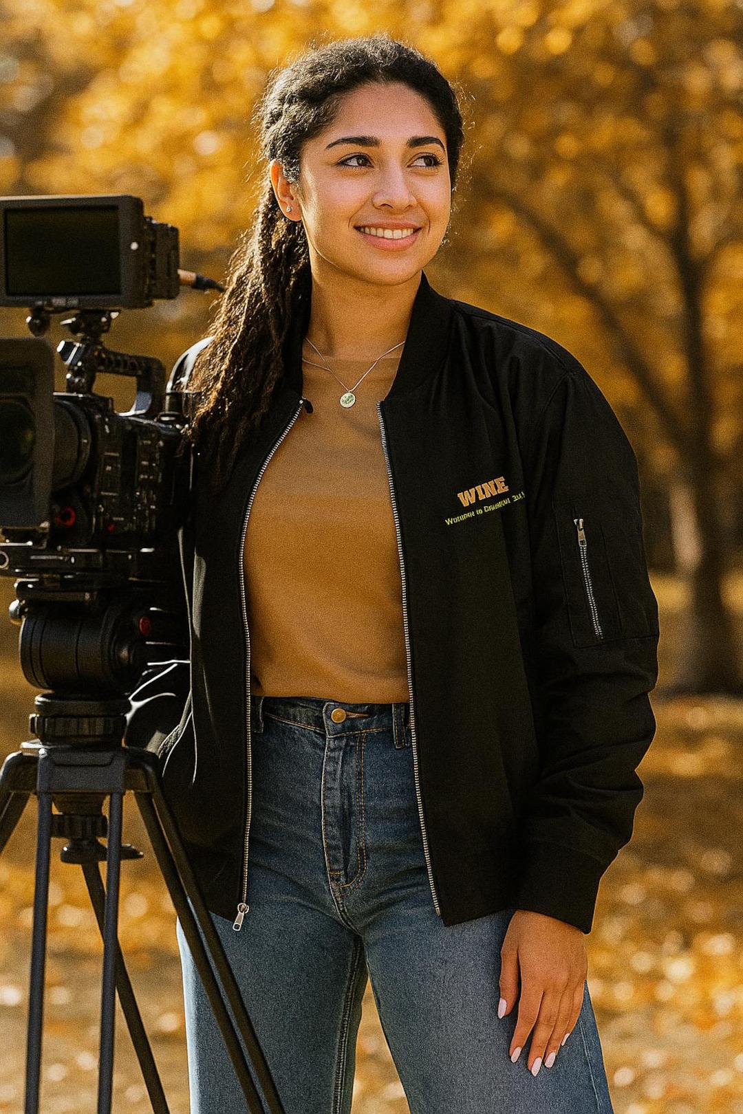 Women in Entertainment Industry Jacket-film Crew Outerwear, On-set ...