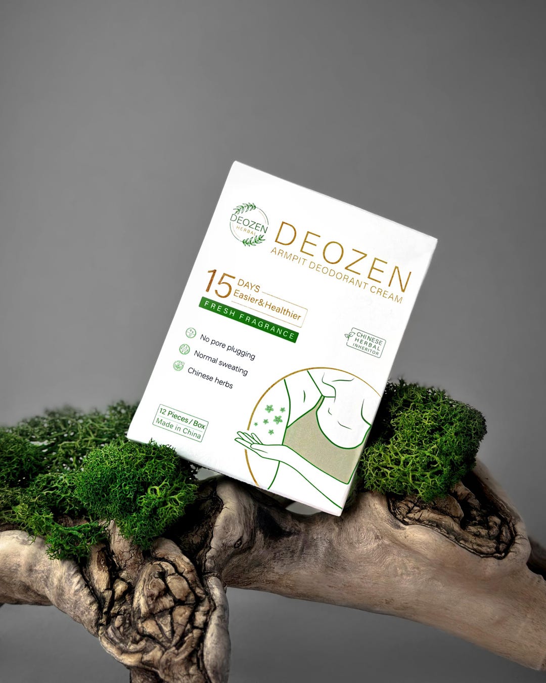 Armpit Cream Deodorant Deozen Deodorant for Women and Men 12 Pieces/box ...