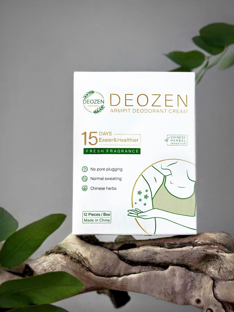 Armpit Cream Deodorant Deozen Deodorant for Women and Men 12 Pieces/box ...