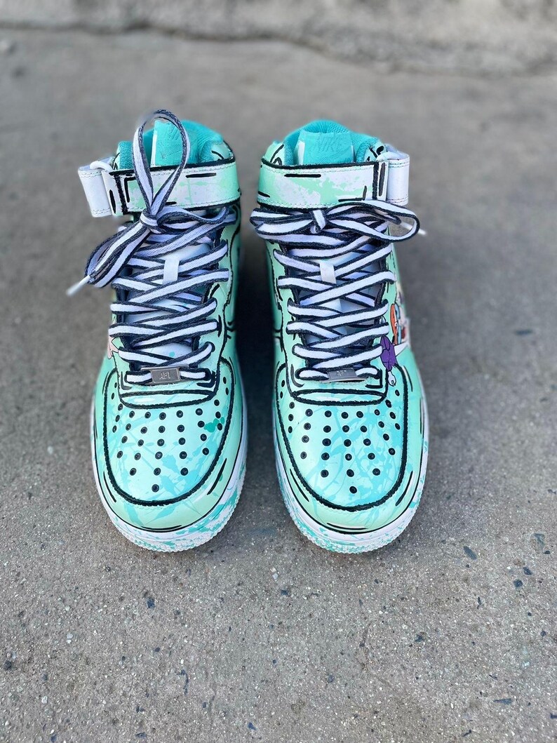 Nike Air Force 1 CARTOON NETWORK - Etsy