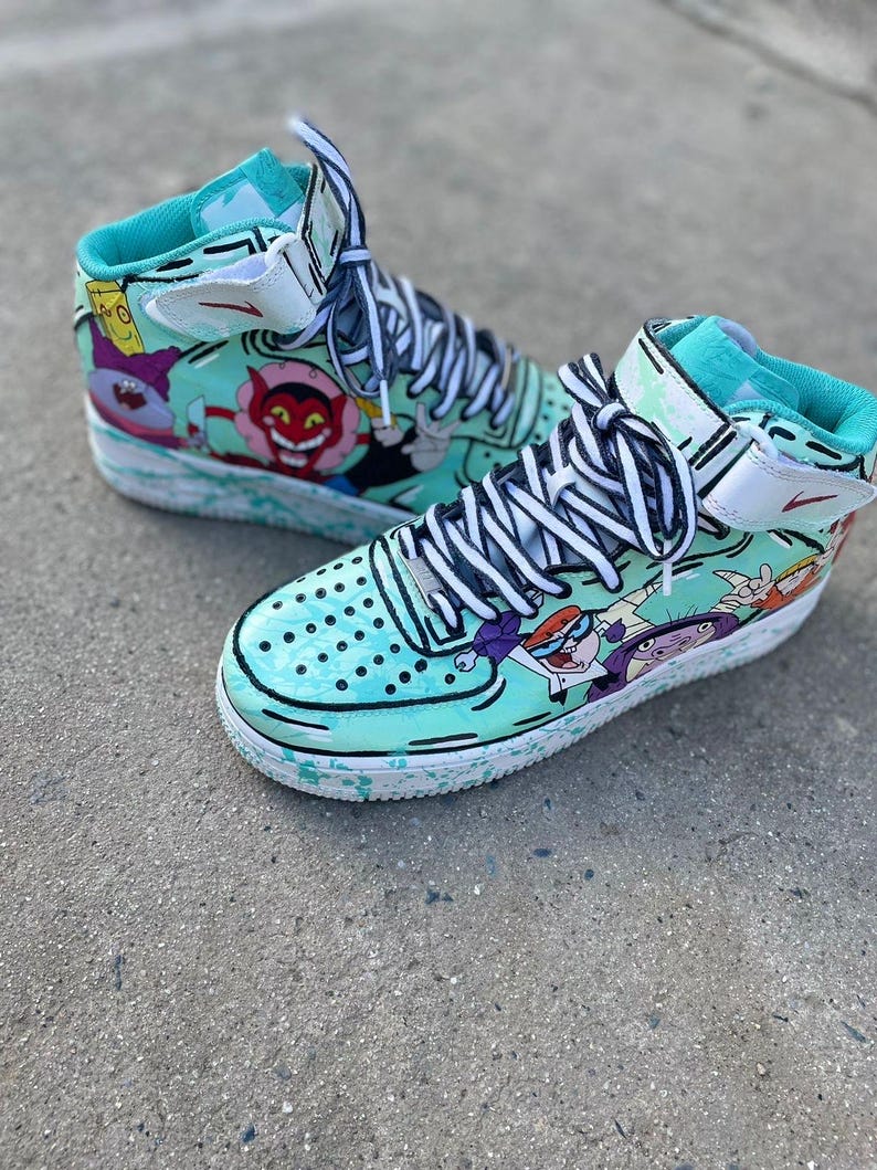 Nike Air Force 1 CARTOON NETWORK - Etsy