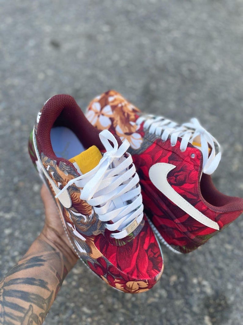 Nike AF1 Autumn Roses - Etsy
