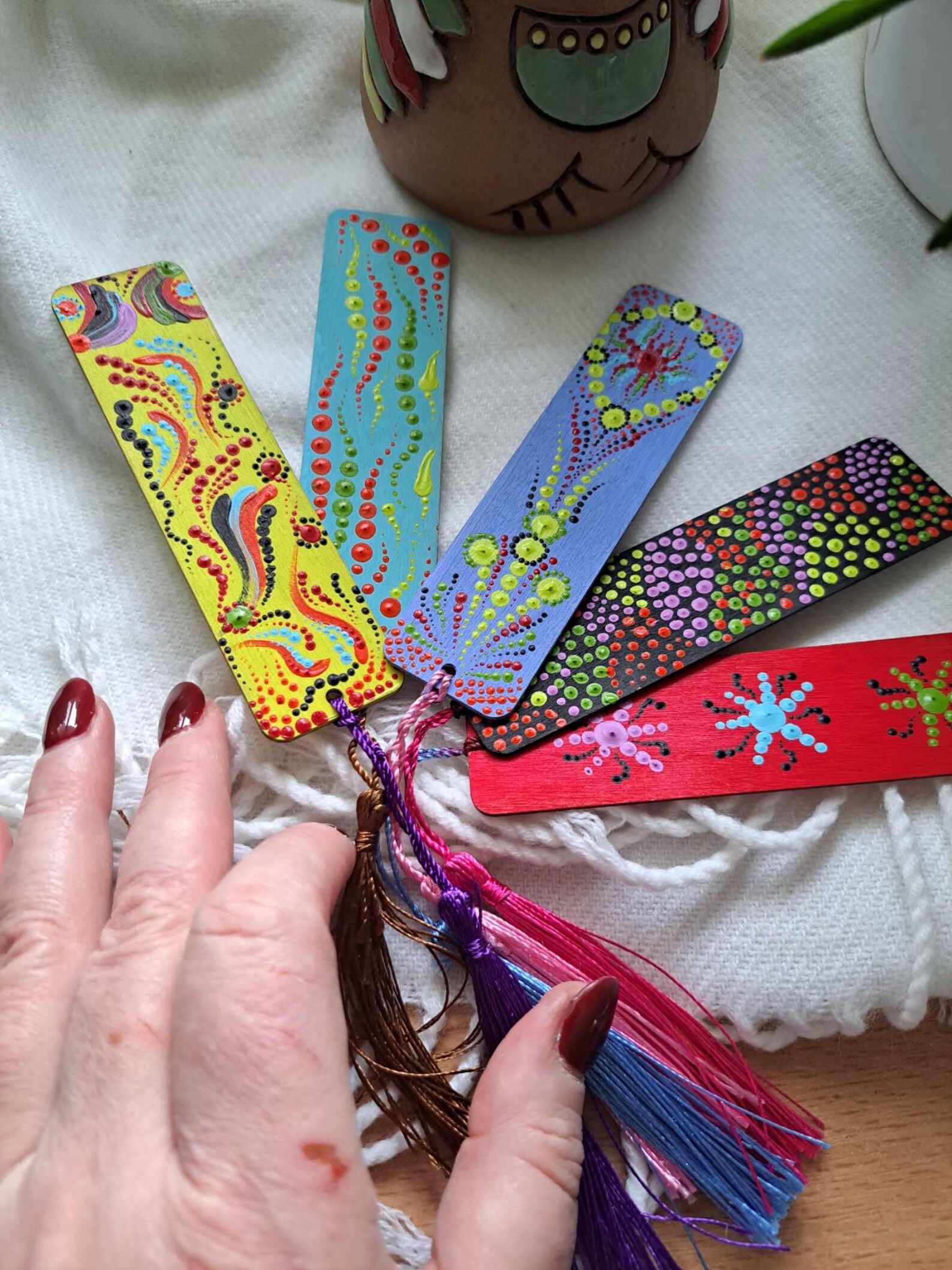 Wooden Book Marks, Bookmarks for Men, Diamond Art Bookmarks, Beautiful ...