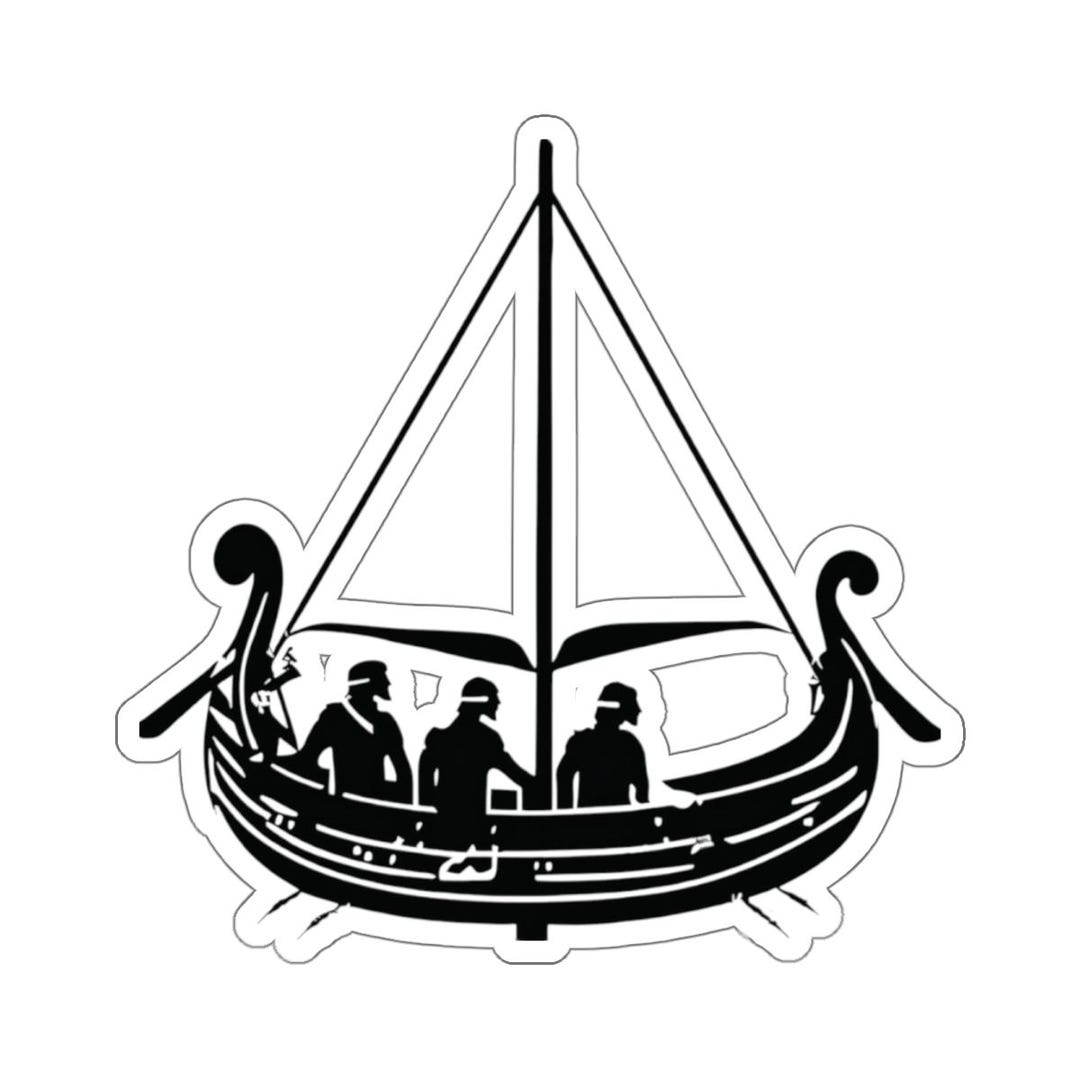 Viking Longboat Sticker - Etsy