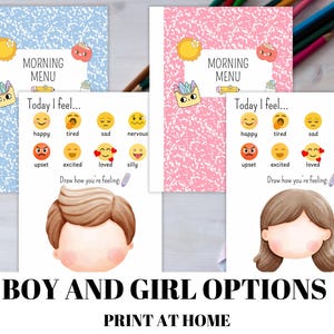 First Grade Homeschool Morning Menu, Homeschool Morning Binder, Morning ...