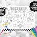Personalized Two Fast Birthday Coloring Page, Printable Race Car ...