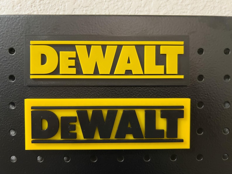 Dewalt 3D Printed Magnet - for Refrigerator, Toolbox, Man Cave - Etsy