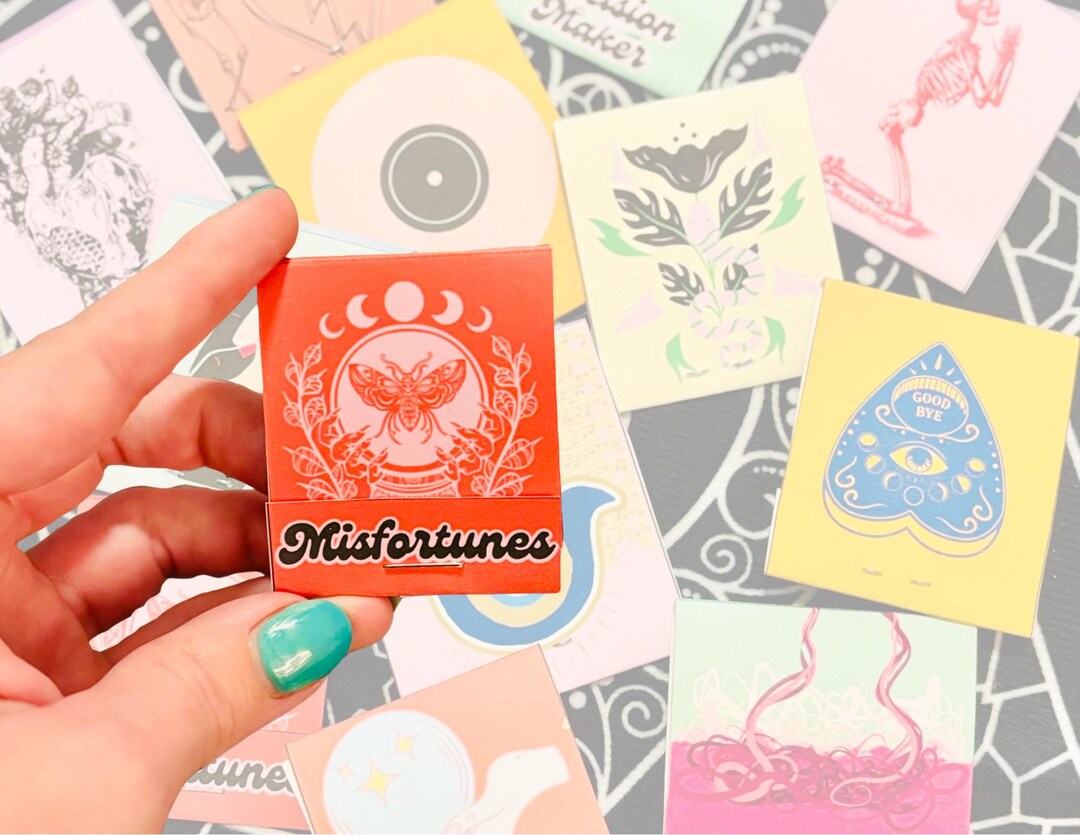 Misfortunes! | Printable Fortune Matchbooks – Fun DIY Matchbook ...