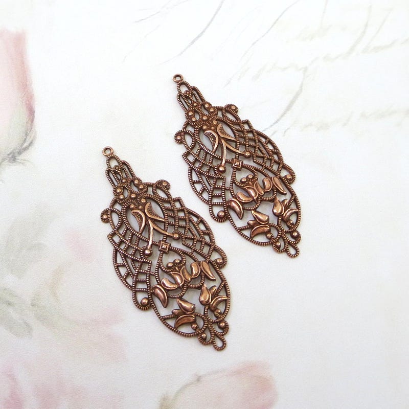 Copper Filigree - Etsy
