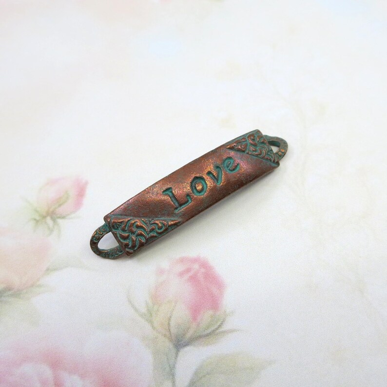 1928 Jewelry Company Bracelet Connector, LOVE Bracelet, Rustic ...