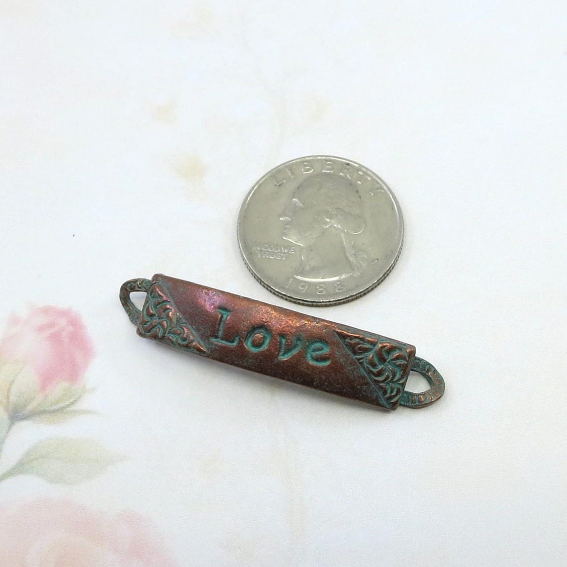 1928 Jewelry Company Bracelet Connector, LOVE Bracelet, Rustic ...