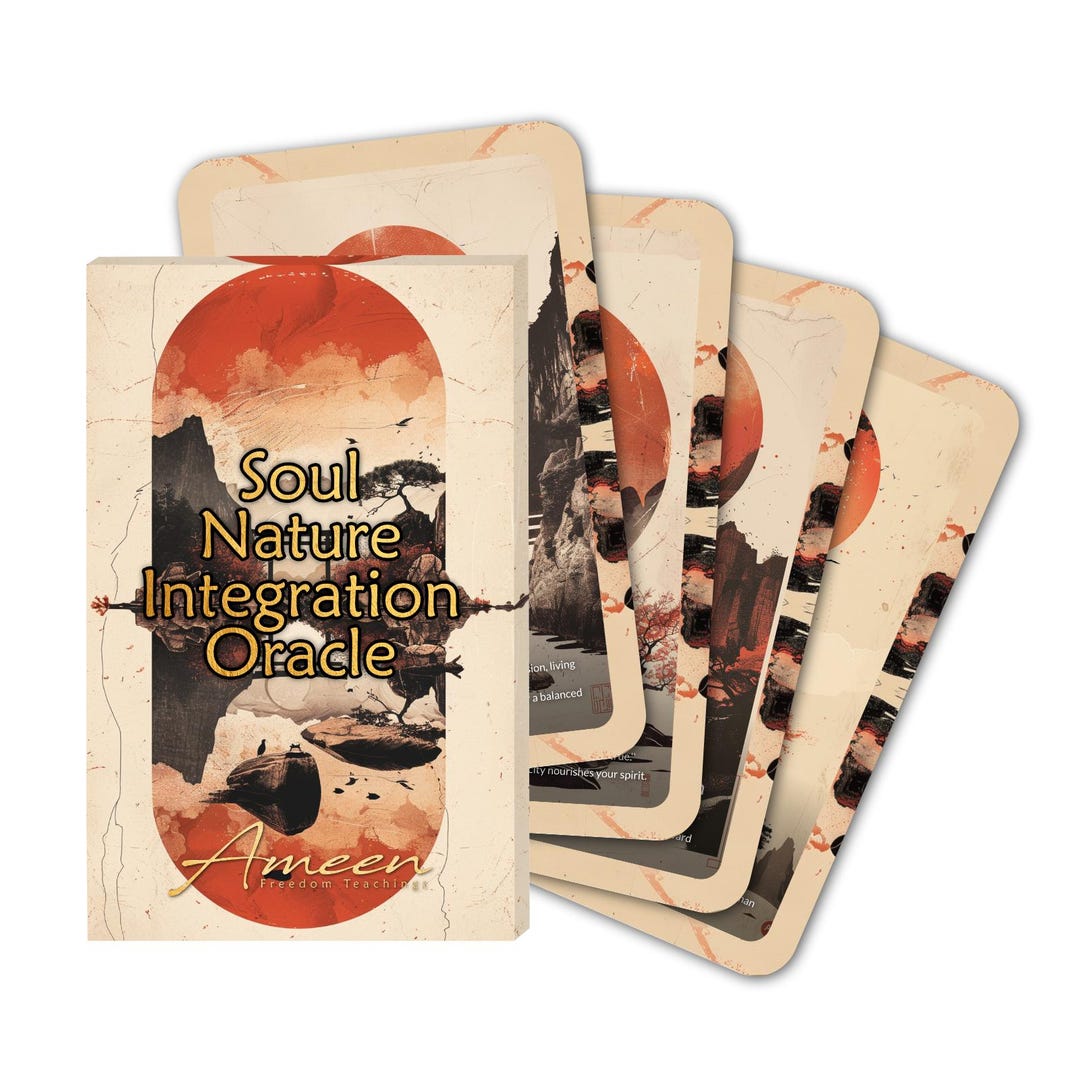 Soul-nature Integration 22 Oracle Cards Align With the Wisdom of Nature ...