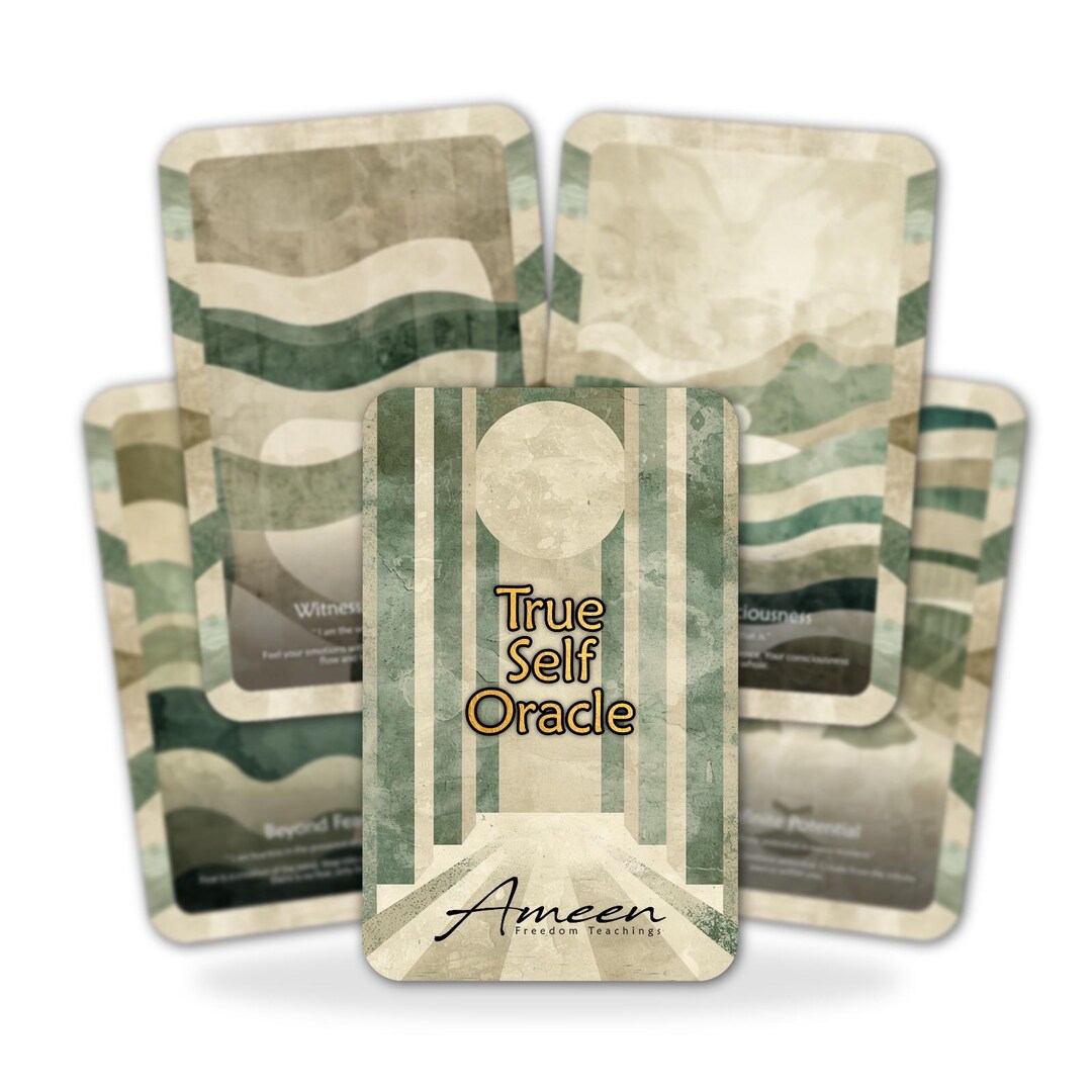 True Self - 22 Oracle Cards - Awaken to Your Authentic Essence - Self ...
