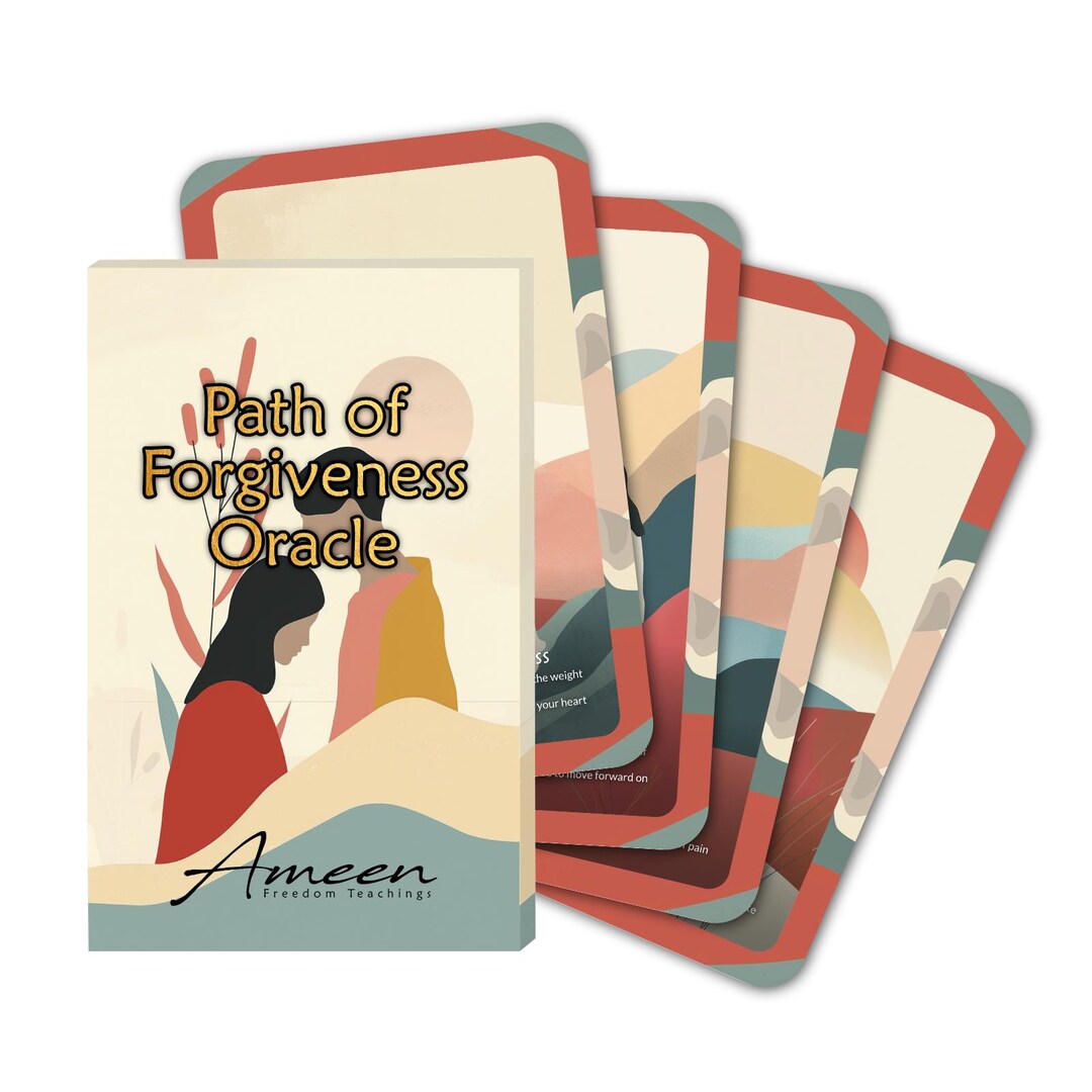 Path of Forgiveness 22 Oracle Cards Heal and Release the Past Healing ...