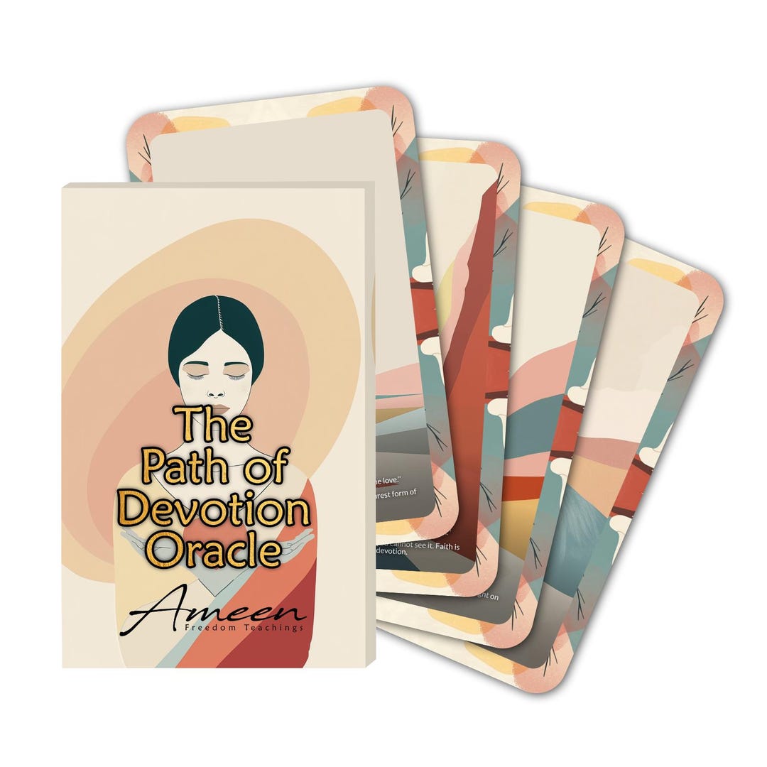 The Path of Devotion 22 Oracle Cards Surrender to the Divine Flow ...