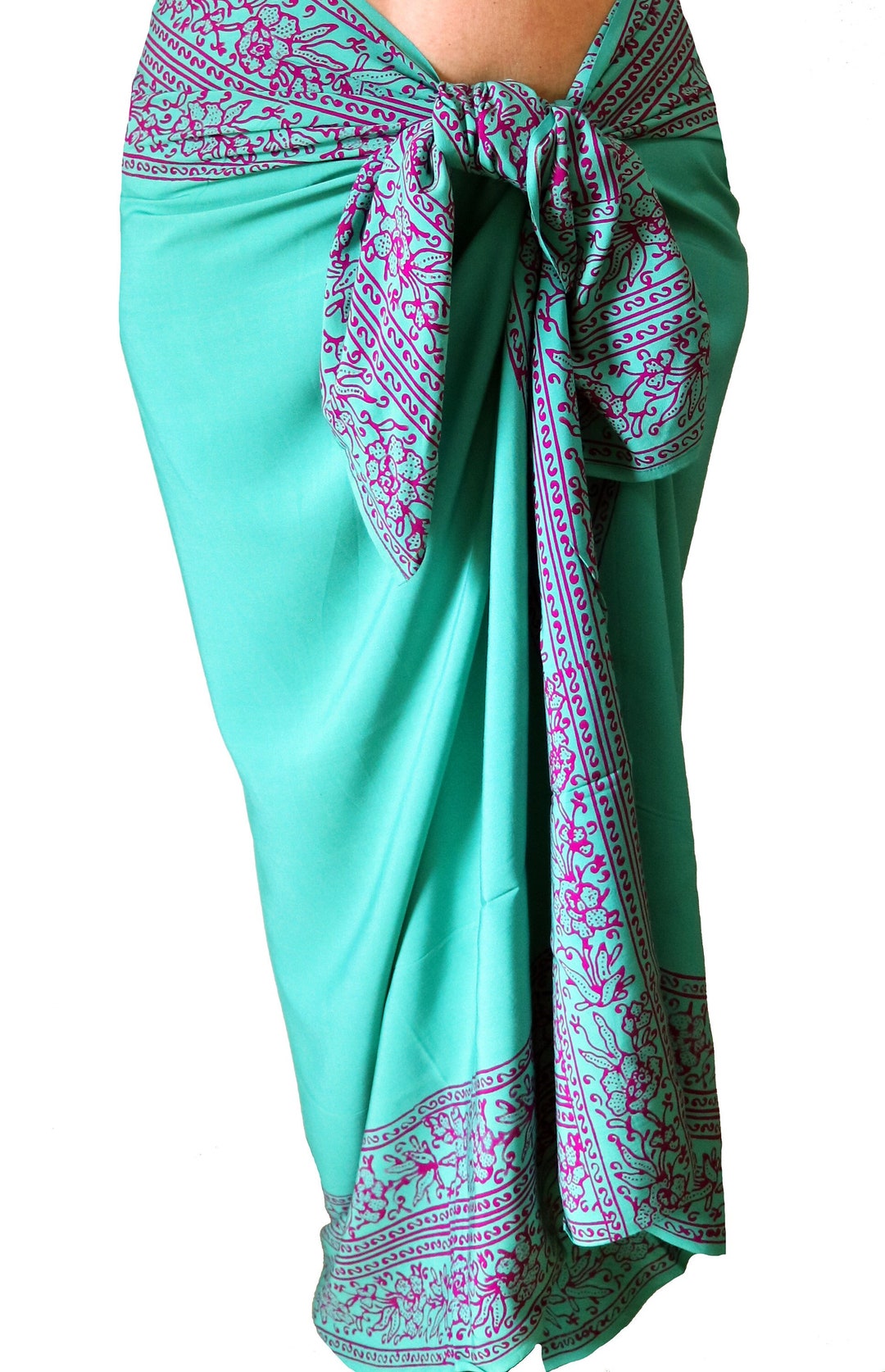 PLUS SIZE Sarong Wrap Dress or Skirt - Women's Plus Size Clothing ...