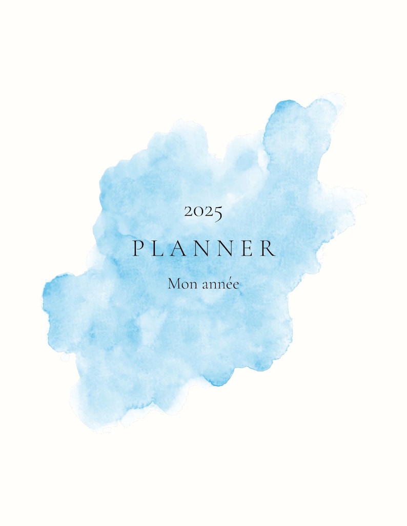 Blue Digital Planner 2025 - Etsy
