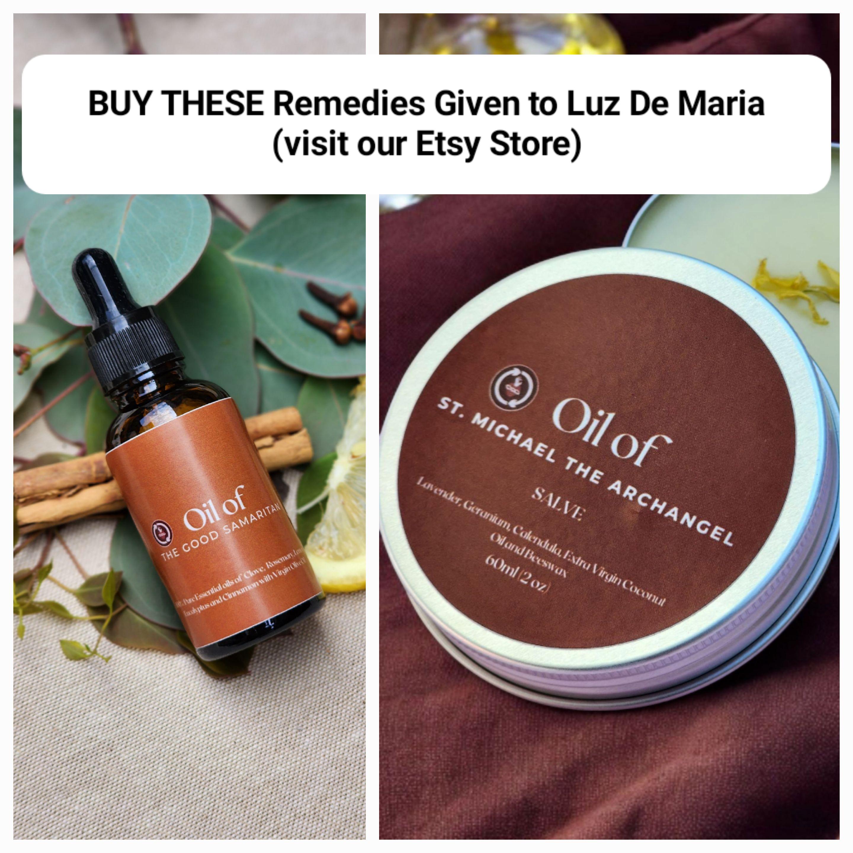 Oil of ST. MICHAEL the ARCHANGEL| Luz De Maria Remedy| (salve With ...