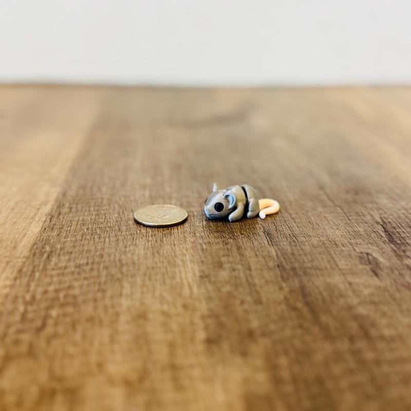 3d Printed Tiny Mouse - Etsy