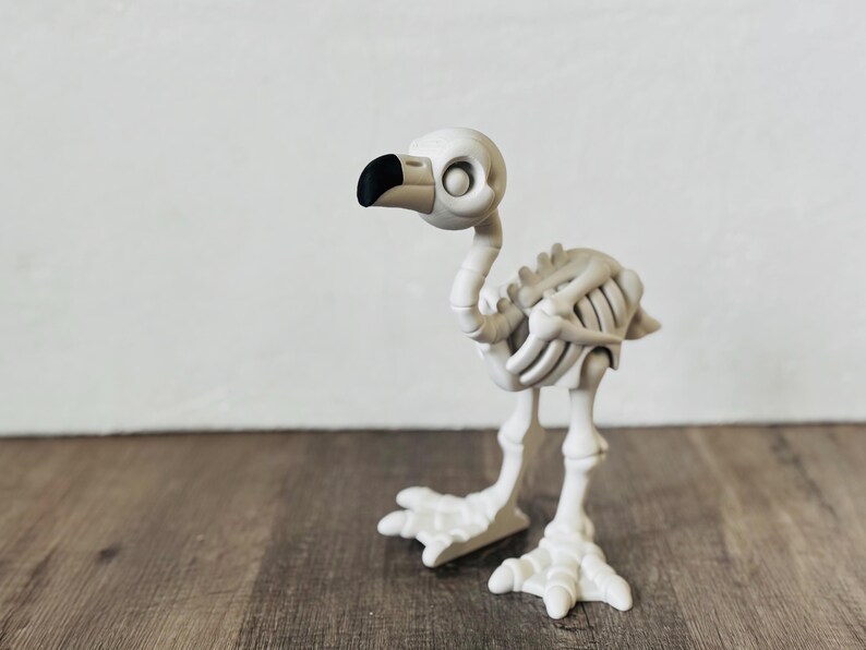 3d Printed Flamingo Skeleton - Beach Halloween - Halloween Decor ...