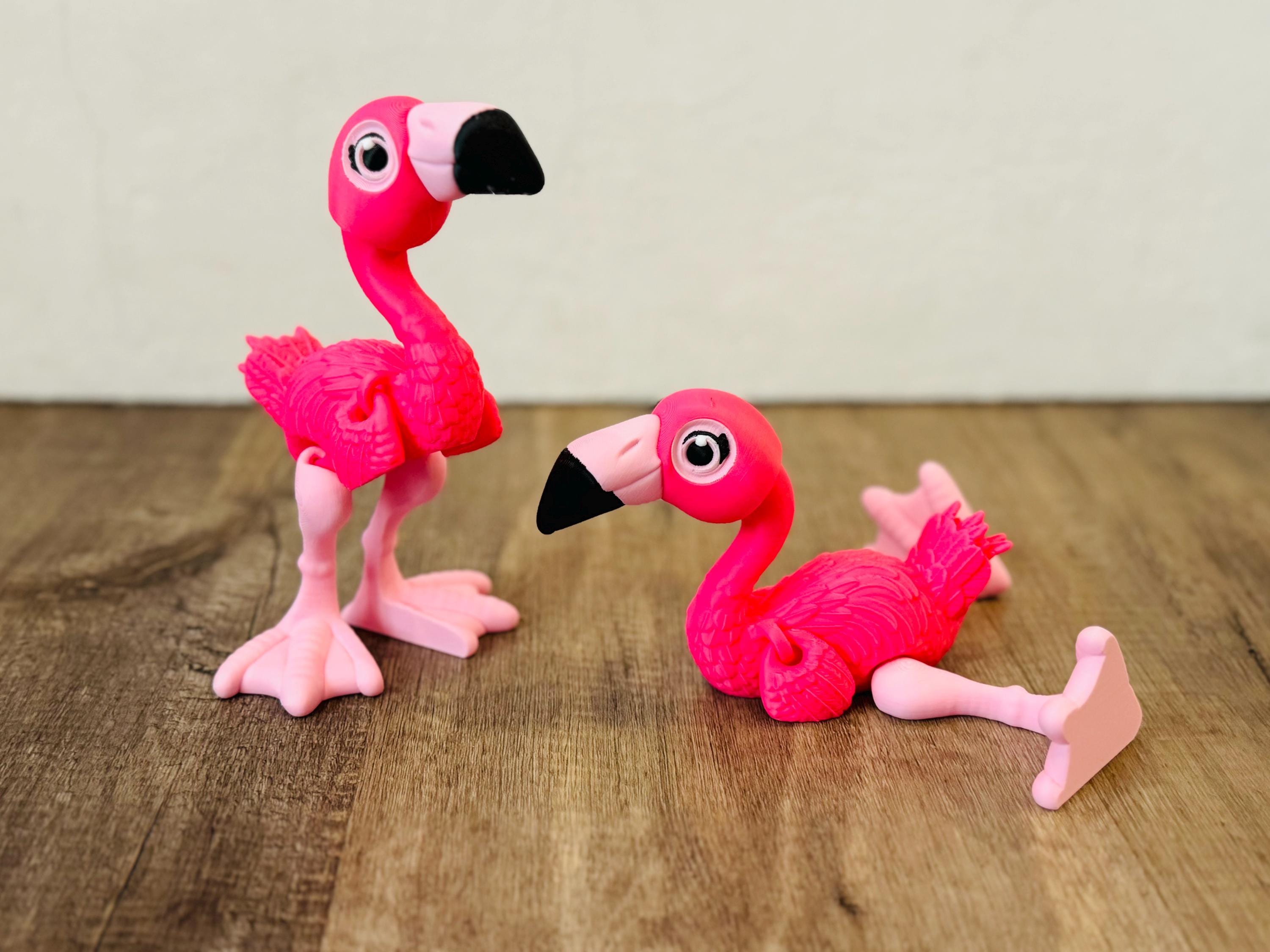 3d Printed Flamingo - 3d Print - Bird - Beach - Flamingo Birthday ...