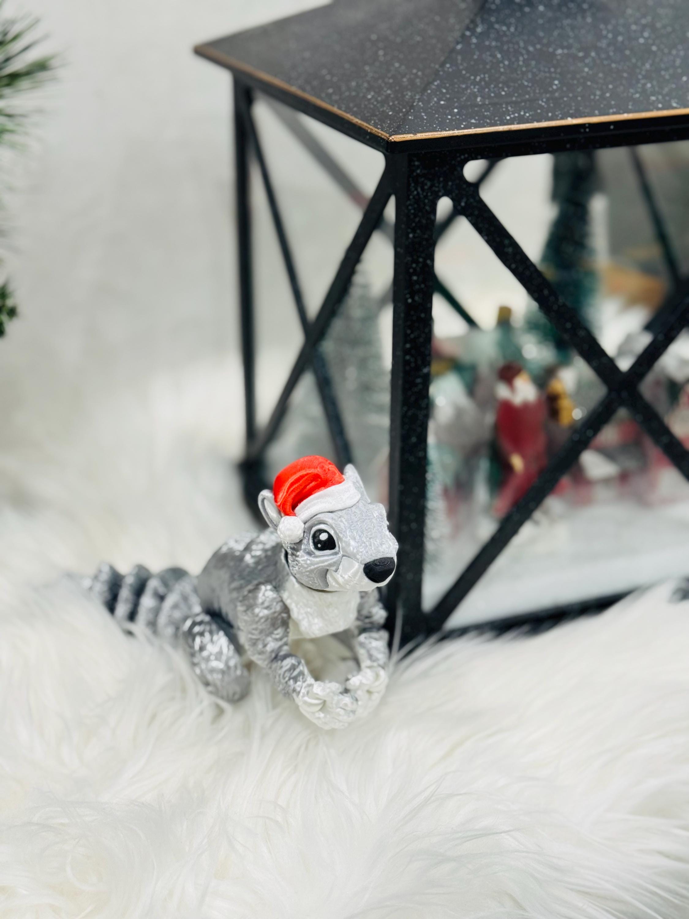 3d Printed Squirrel - Fidget Toy - 3d Printed Animal - Woodland ...