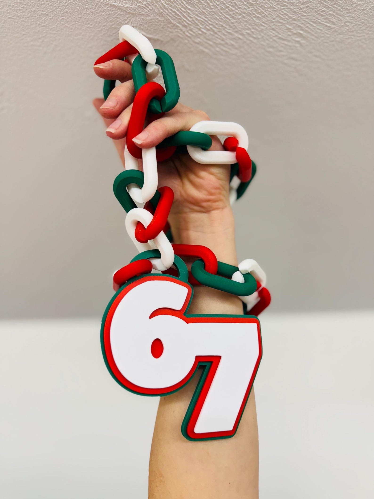 3d Printed 6-7 Hype Chain - 67 Necklace - 67 Necklace - 6 7 - Spirit ...