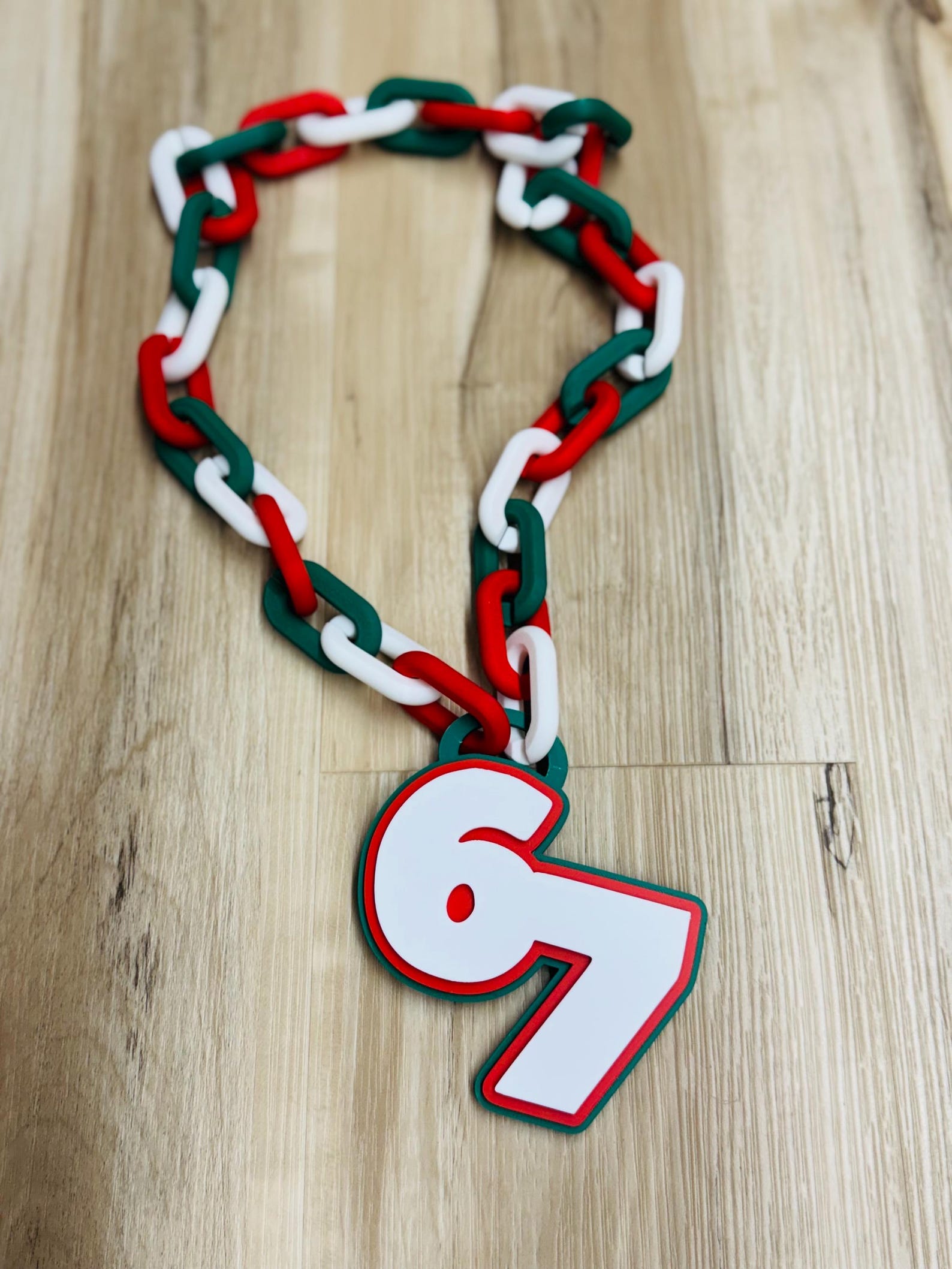 3d Printed 6-7 Hype Chain - 67 Necklace - 67 Necklace - 6 7 - Spirit ...
