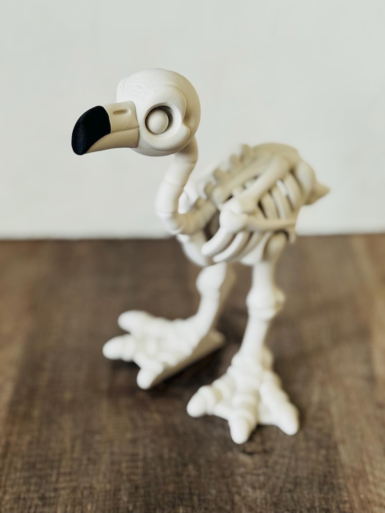 3d Printed Flamingo Skeleton - Beach Halloween - Halloween Decor ...