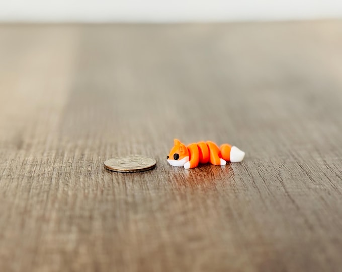 Miniature Red Fox, Miniature Fox, Miniature Animal, Fairy Garden ...
