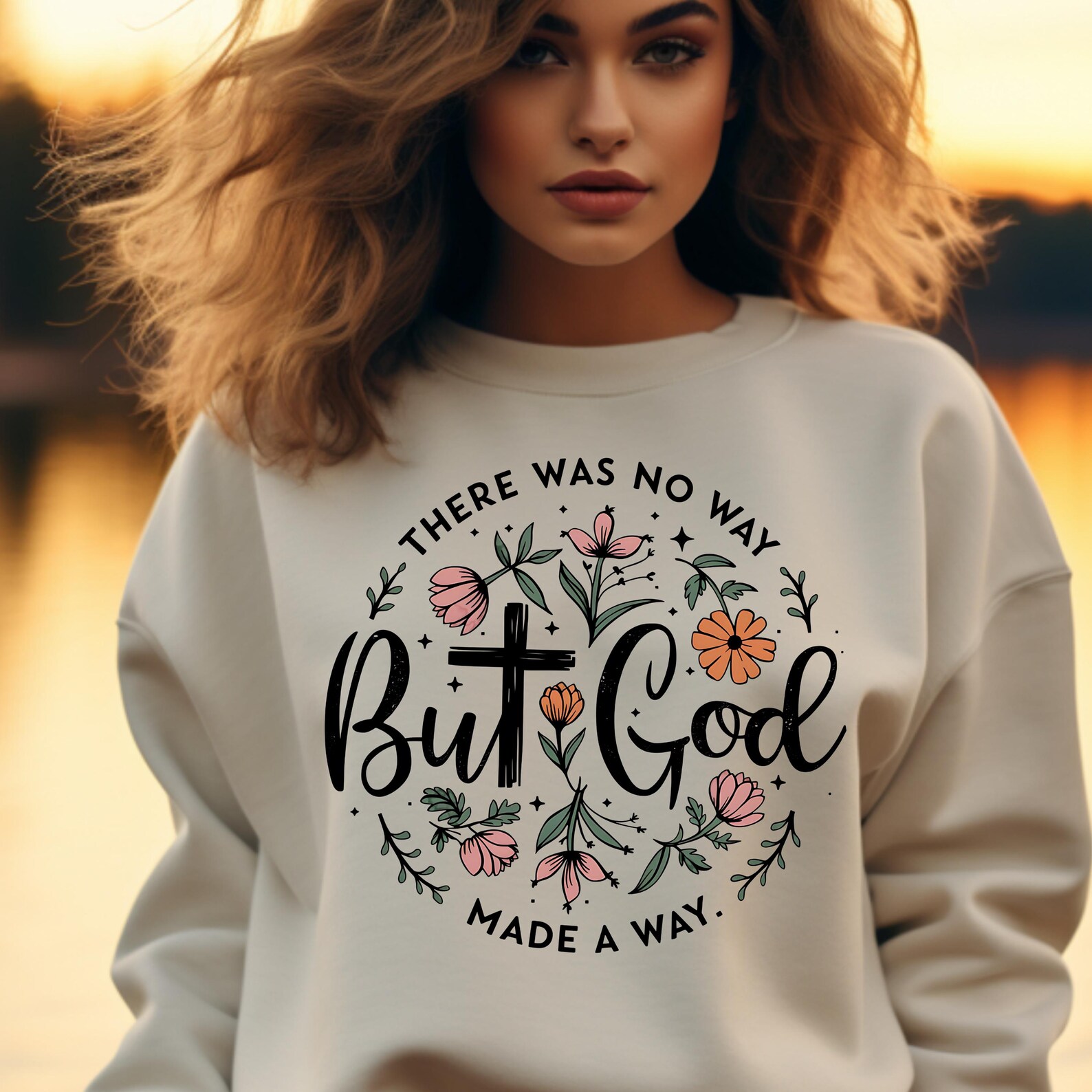 But God DTF Transfer Ready to Press, Christian Sublimation Design Apply ...