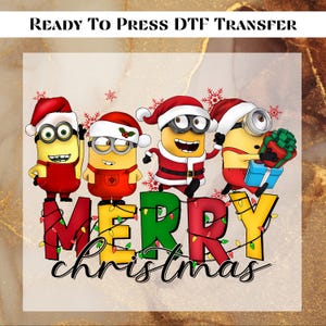 Minion Ready to Press Transfers - Etsy